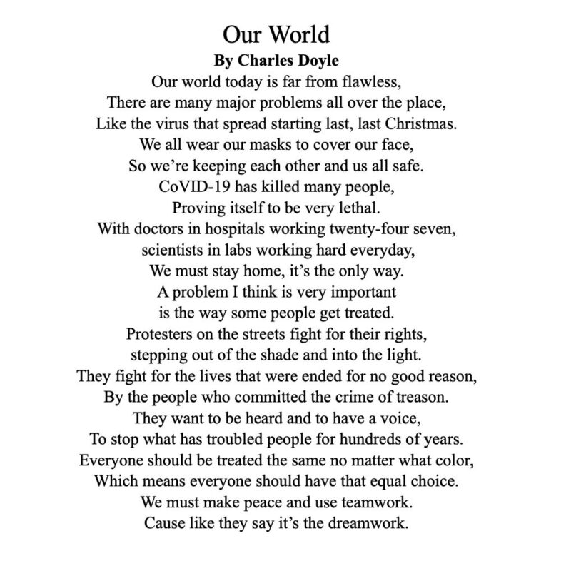 Poetry inspiration from Amanda Gorman | HudsonWay Immersion School